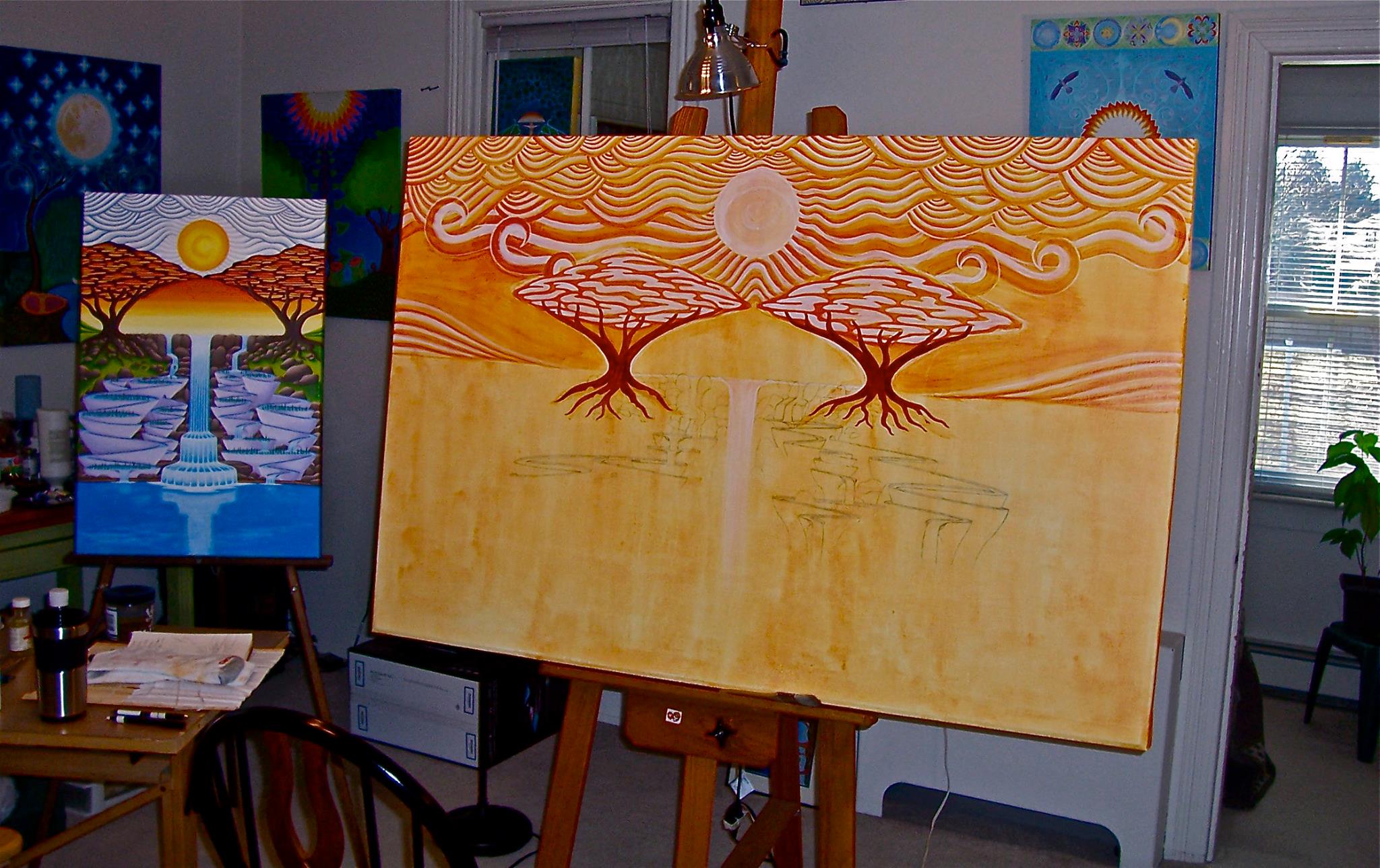 Studio Glimpses – Zeltakalnsarts